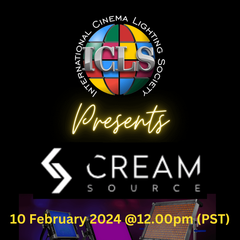 Creamsource Presentation - International Cinema Lighting Society